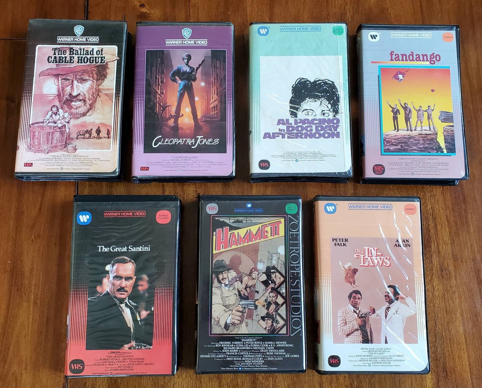 Vintage Warner Bros. Clamshell VHS Movies PICK 1: Countdown - Etsy