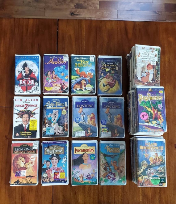 PICK 1 Sealed Disney VHS Clamshell New Walt Disney 101 | Etsy