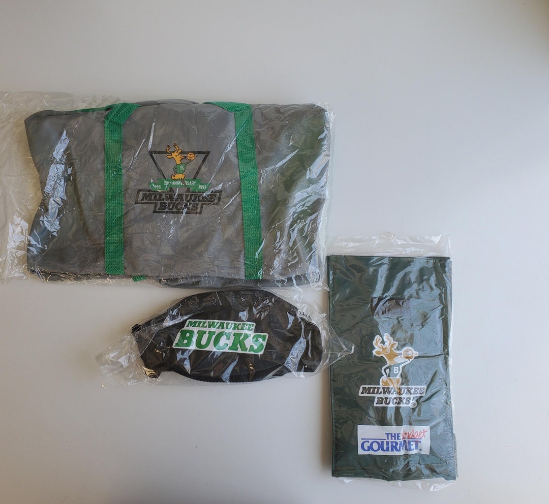 Vintage Milwaukee Bucks Swag All NEW OS Pick 1: Black Fanny Pack, 1992 ...