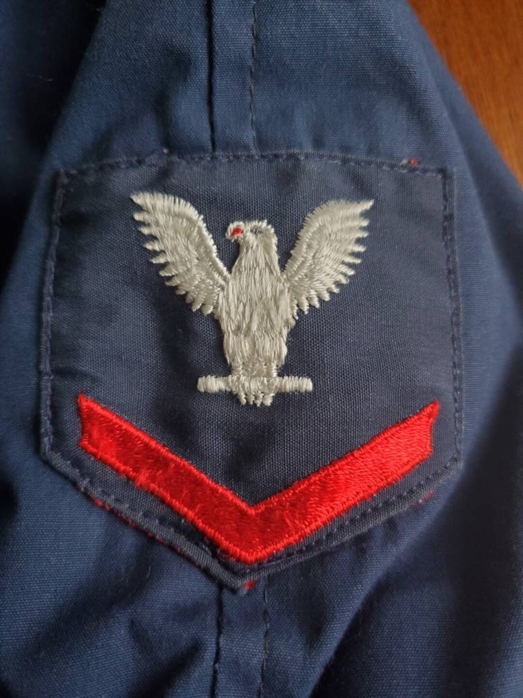 Vintage U.S. Navy Service Jacket Woman's Size 10R 4 Navy Blue Machine ...