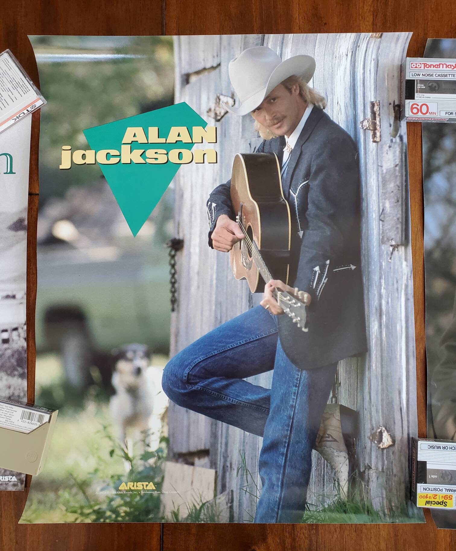 Vintage Country Music/alan Jackson Posters PICK 1 Arista | Etsy