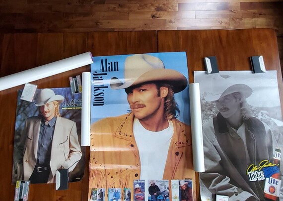 Vintage Country Music/alan Jackson Posters PICK 1 Arista | Etsy
