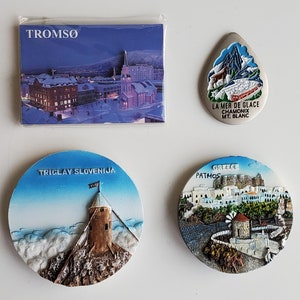 International Magnet Collection of 30: Antarctica, Berlin, Edinburgh ...