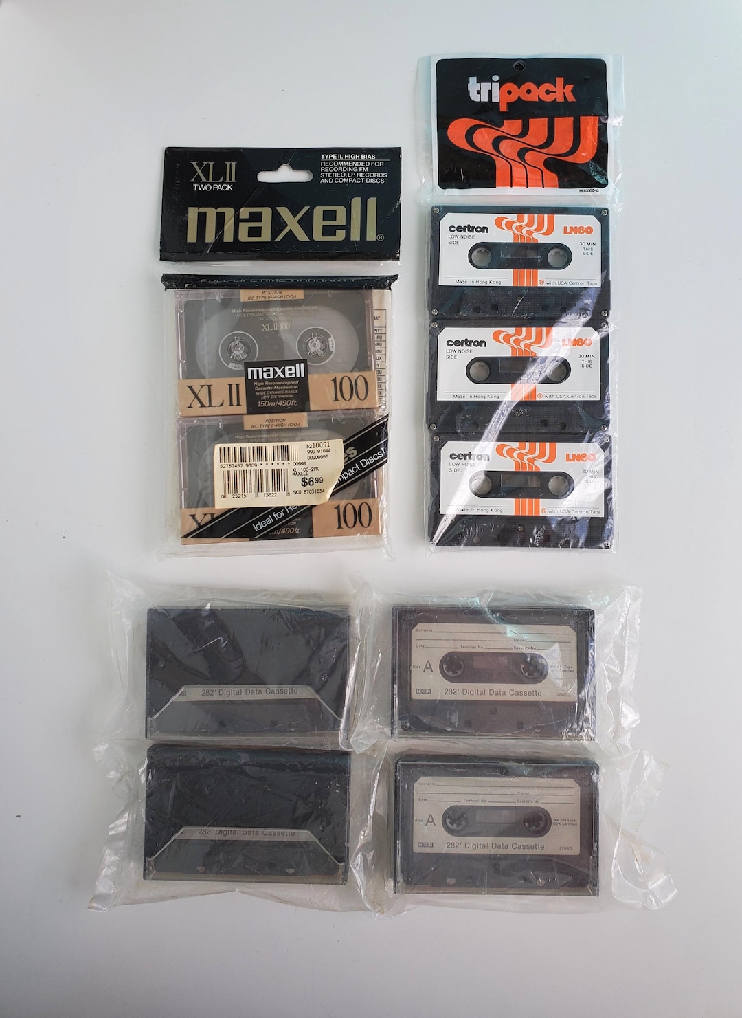 Sealed Blank Tape Cassettes PICK 1 Option: NCR Systemedia 282' Digital ...