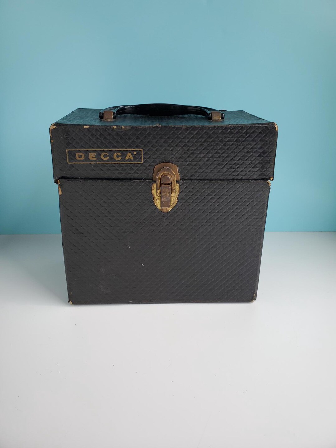 Vintage Decca 45 Rpm Carrying Case Deccafile Mid-century Era - Etsy