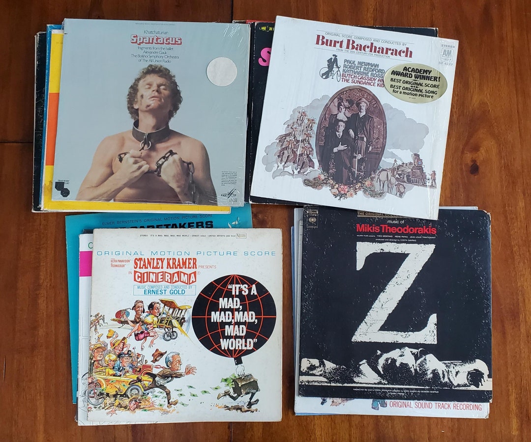 Vinyl Movie Soundtracks Lot of 21 Records VG Condition or Better: Butch ...