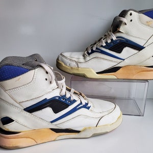 Vintage Reebok Twilight Zone Pump 4-5547 White/royal/black the Pump ...