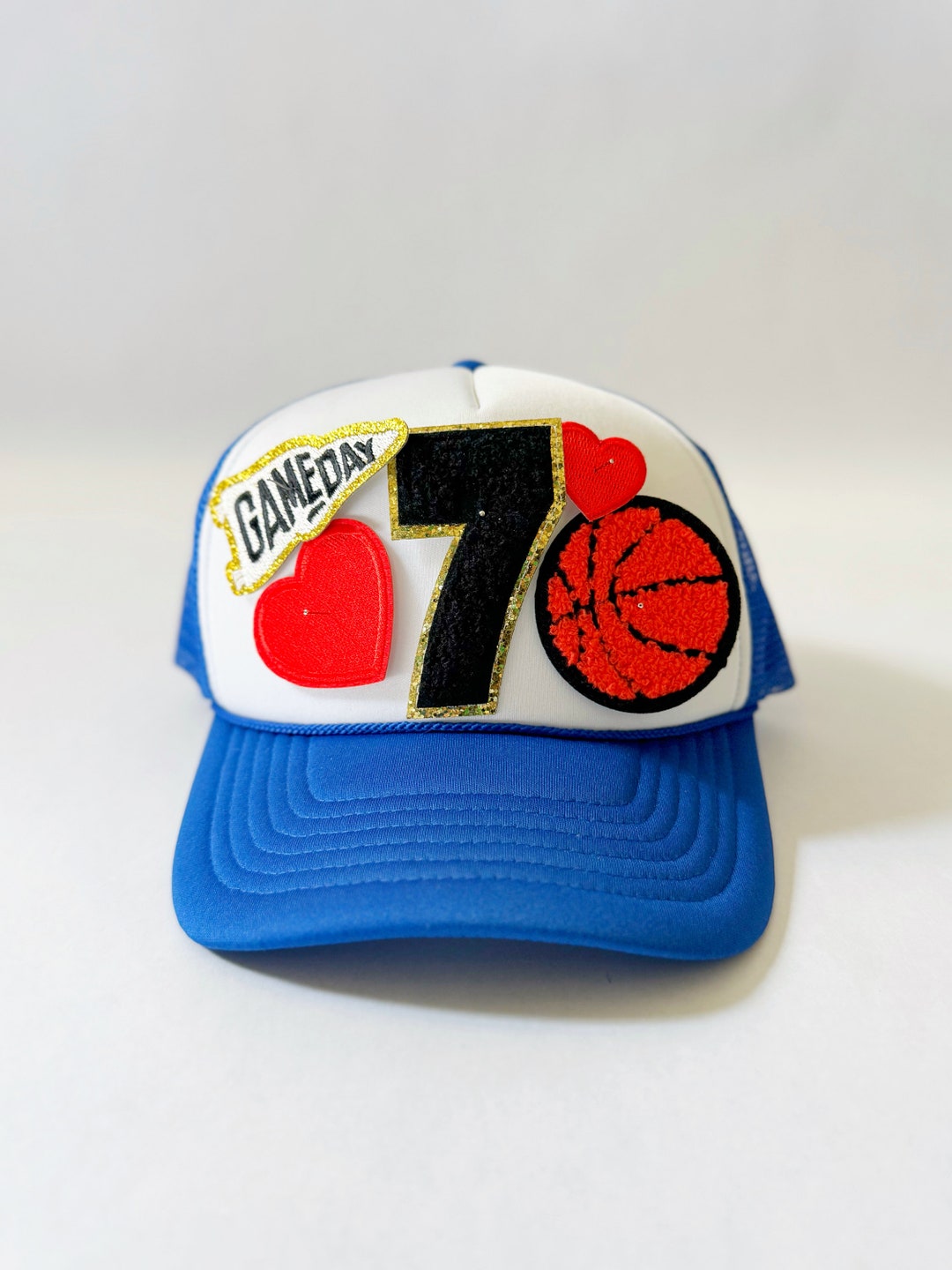 CUSTOMIZABLE Basketball Trucker Hat- Design #2 Build Your Own Sports ...