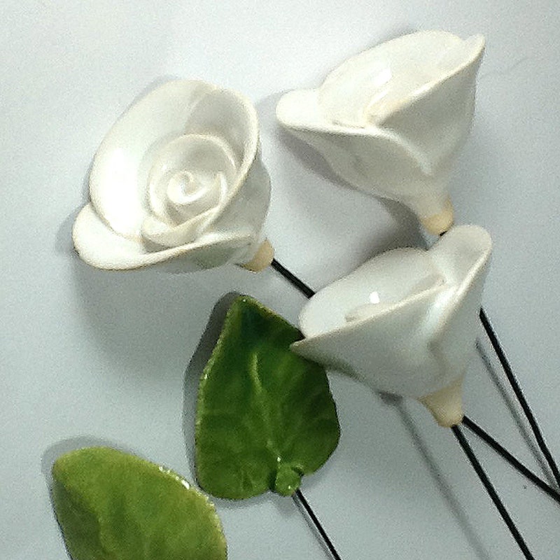 Ceramic Rose - Etsy
