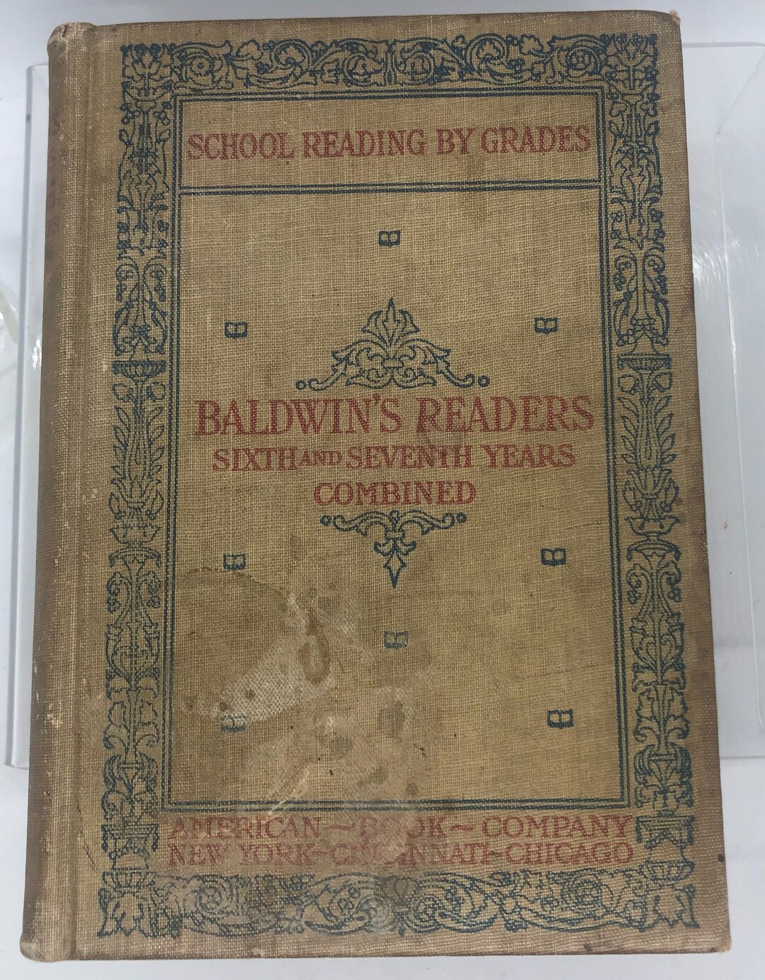 Vintage Book Baldwin's Readers Sixth and Seventh Years Combined School ...