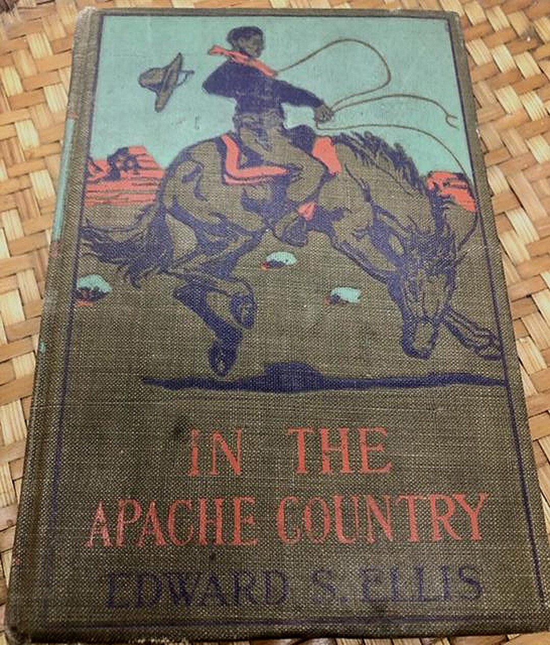 Vintage Antique Books Apache Country Edward S Ellis - Etsy