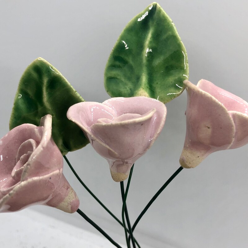 Ceramic Rose - Etsy