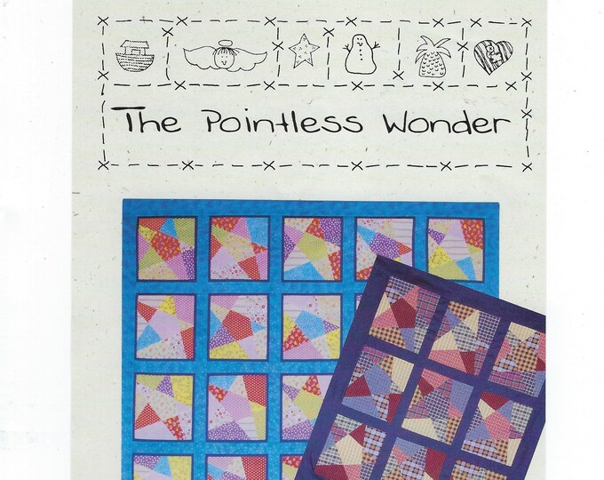 The Pointless Wonder Quilt Pattern Instruction Book by Quilt Country ...