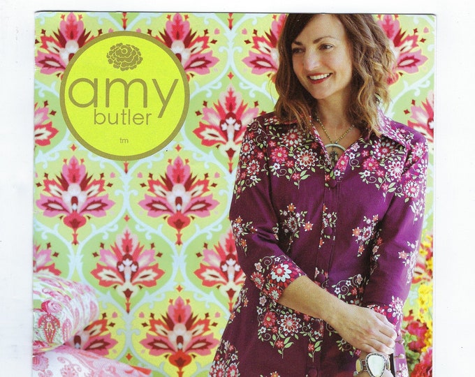 Amy Butler Sewing Pattern for the Liverpool Shirt, Tunic, Short and ...