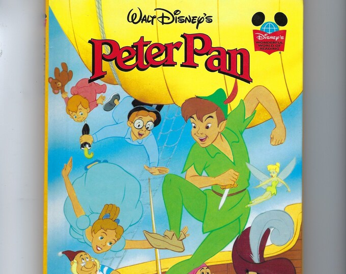 Peter Pan First Edition 1993 Disney's Wonderful World of Reading ...