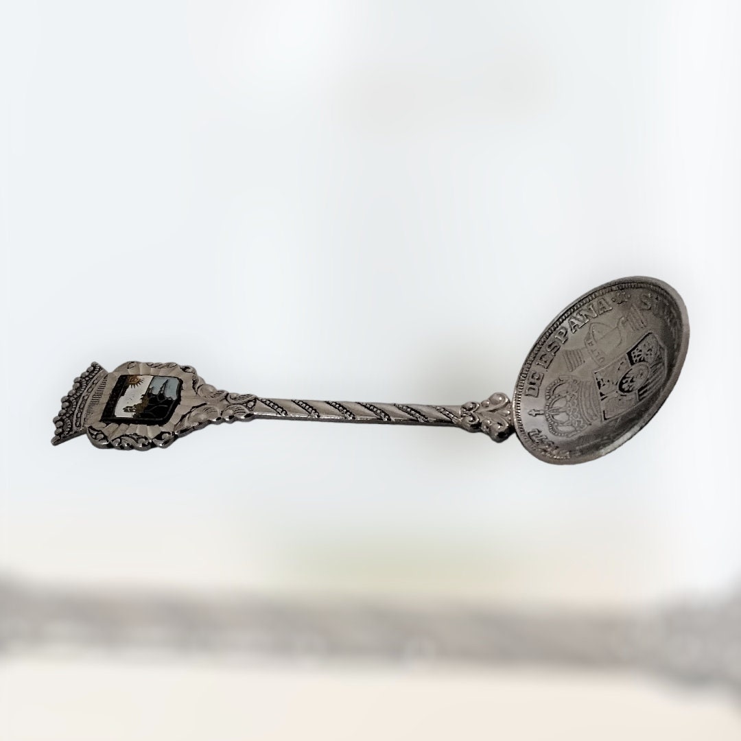 Ornate Spanish Spoon From Torremolinos Costa Del Sol Spain Enamel ...