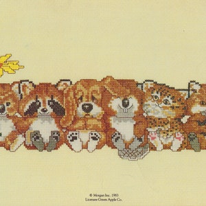 Critter Sitters Counted Cross Stitch Pattern Booklet Enchantments ...