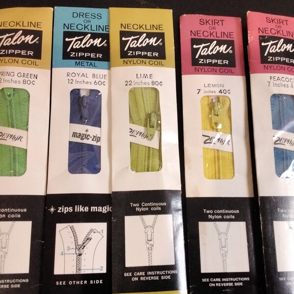 Zipper Assortment - Etsy