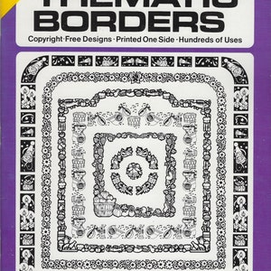 Dover Clip-art Thematic Borders Ready to Use Copyright Free Designs by ...