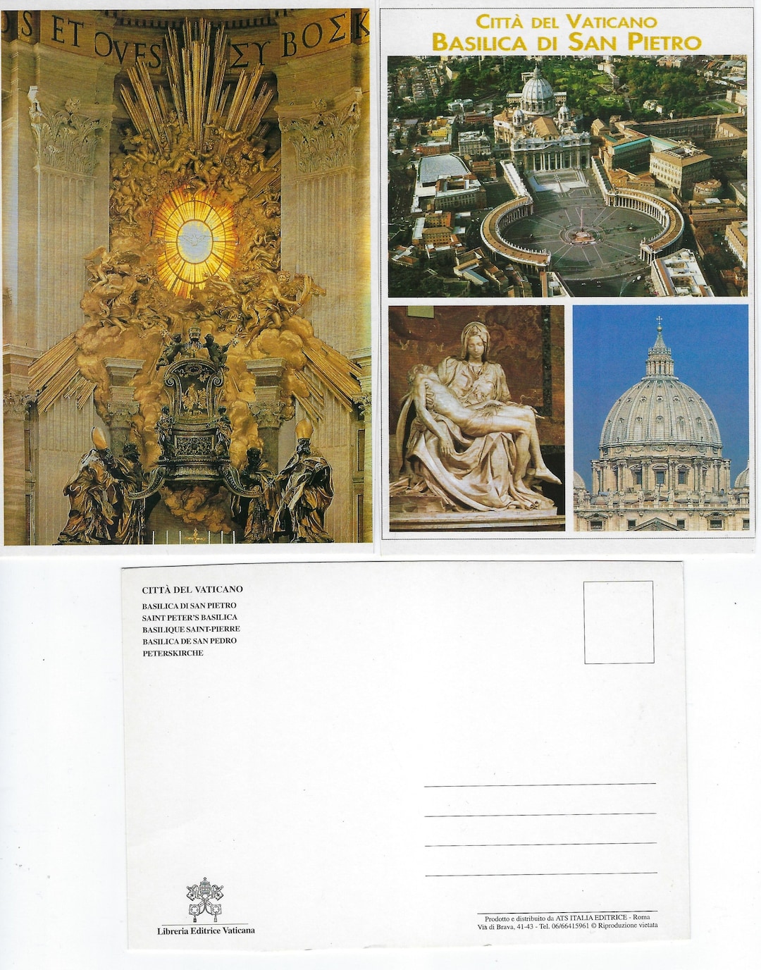 St. Peter's Basilica in Vatican City citta Del Vaticano Color Photo ...
