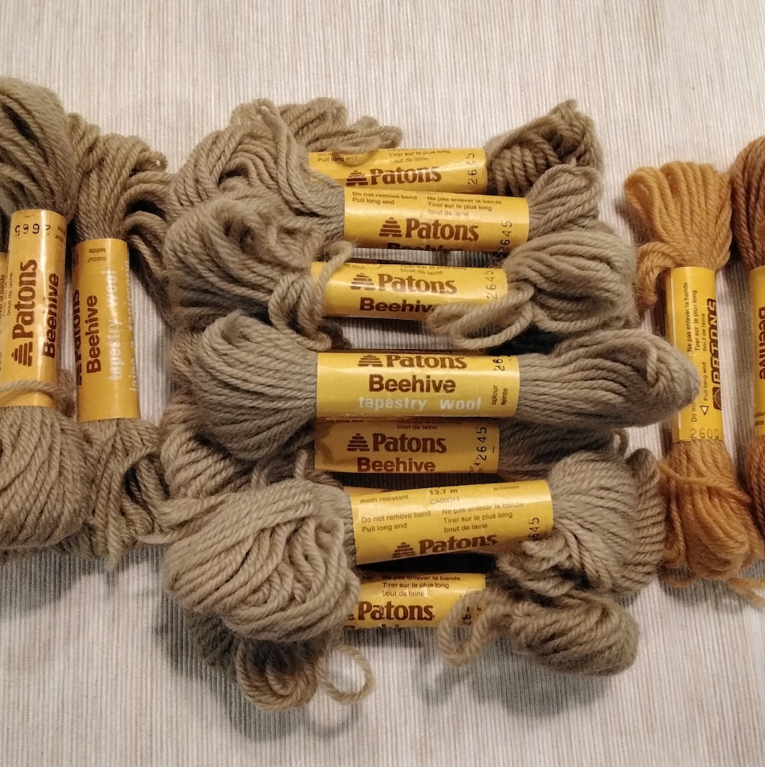 Patons Beehive Tapestry Yarn Pure Wool Embroidery Needlepoint ...