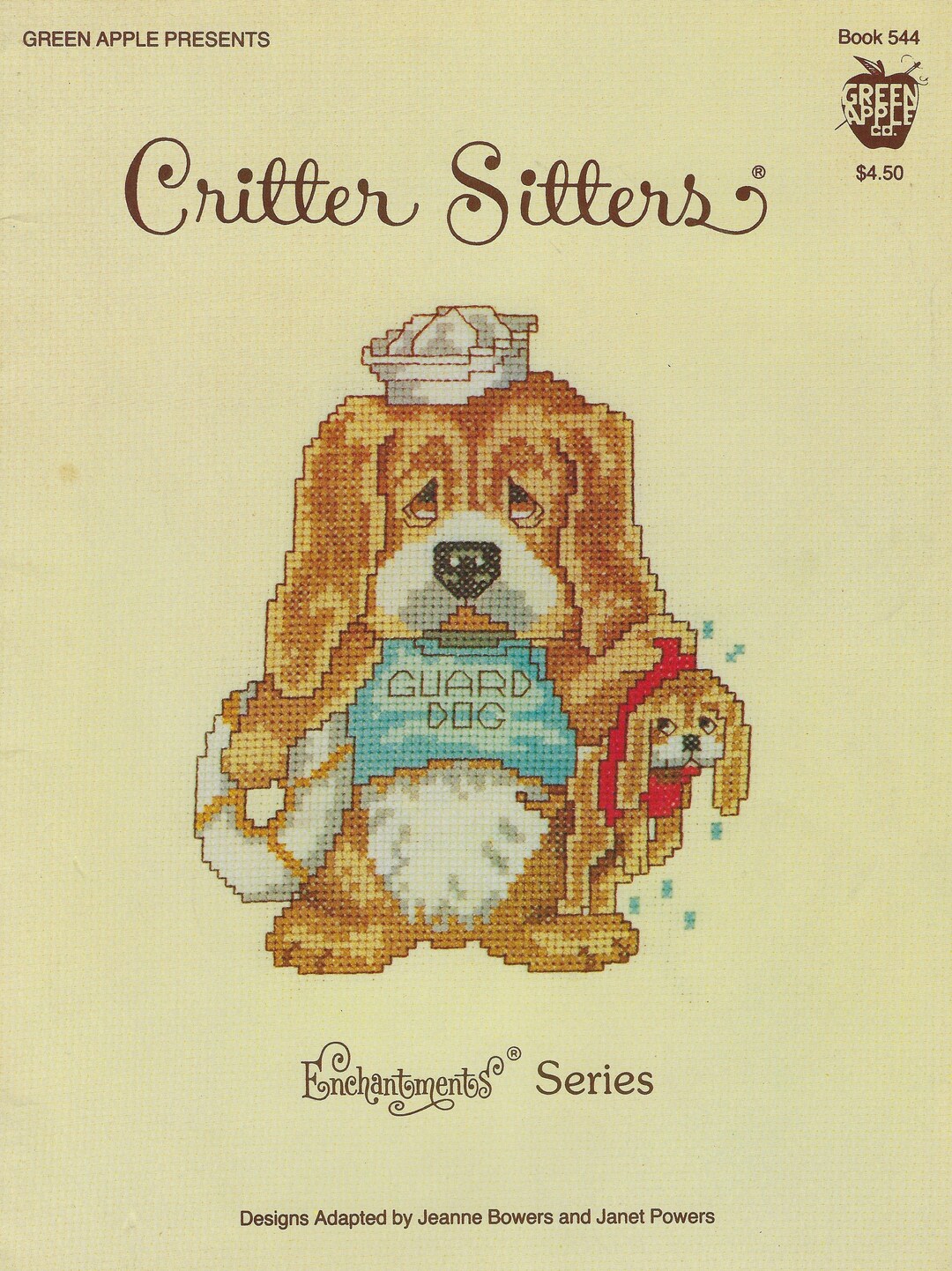 Critter Sitters Counted Cross Stitch Pattern Booklet Enchantments ...