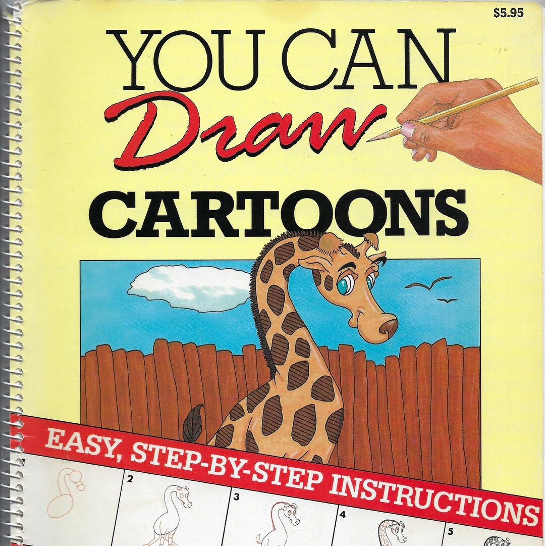 You Can Draw Cartoons Instruction Book From Editors of Consumer Guide ...