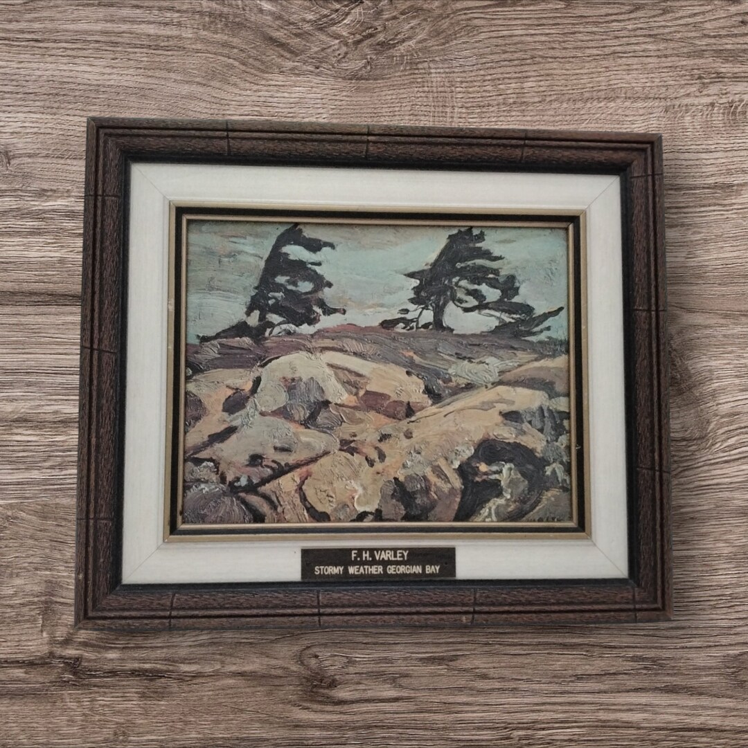 Frederick Varley Group of Seven Canadian Art: stormy Weather Georgian ...