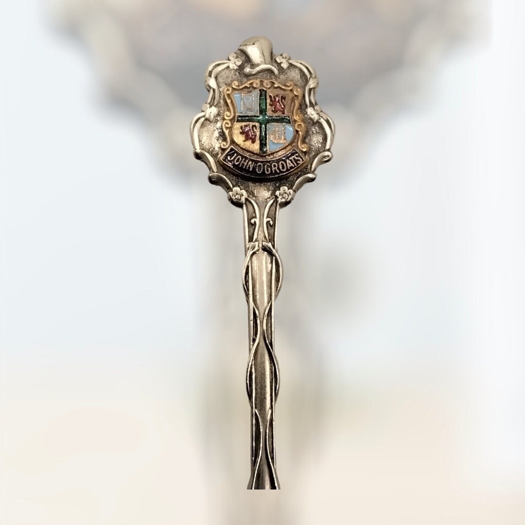 John O'groats Souvenir Spoon From Scotland Marked EPNS - Etsy