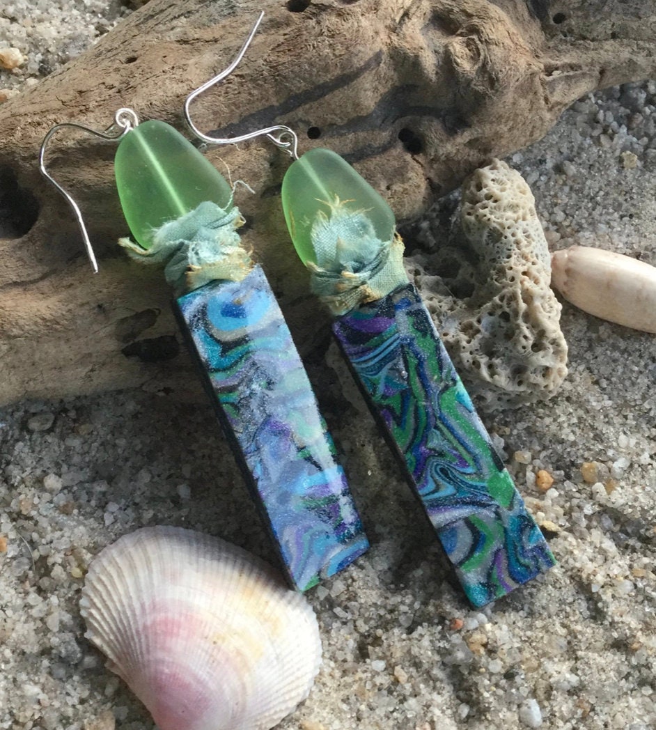 Faux Abalone Tutorial, Polymer Clay Video Workshop, Includes Reversible ...