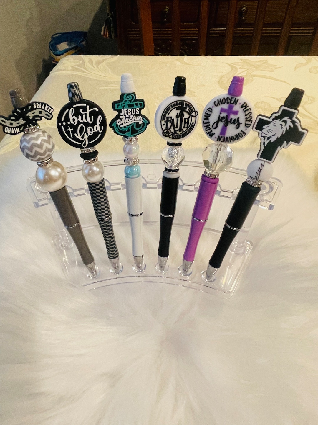 Faith Pens, Christian Pens, but God Pen, Chosen Pen, Jesus Anchor, Lion ...