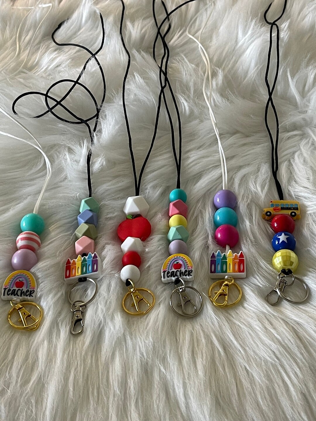 Teacher Lanyard, School Lanyards, School Buss Lanyard, Crayon Lanyard ...