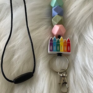 Teacher Lanyard, School Lanyards, School Buss Lanyard, Crayon Lanyard ...