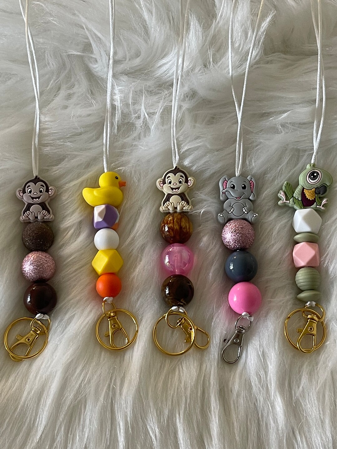 Beaded Animal Lanyard With Breakaway Clasp - Etsy
