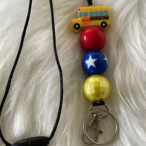 Teacher Lanyard, School Lanyards, School Buss Lanyard, Crayon Lanyard ...