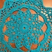 Peacock Doily, Turquoise Doily - Etsy