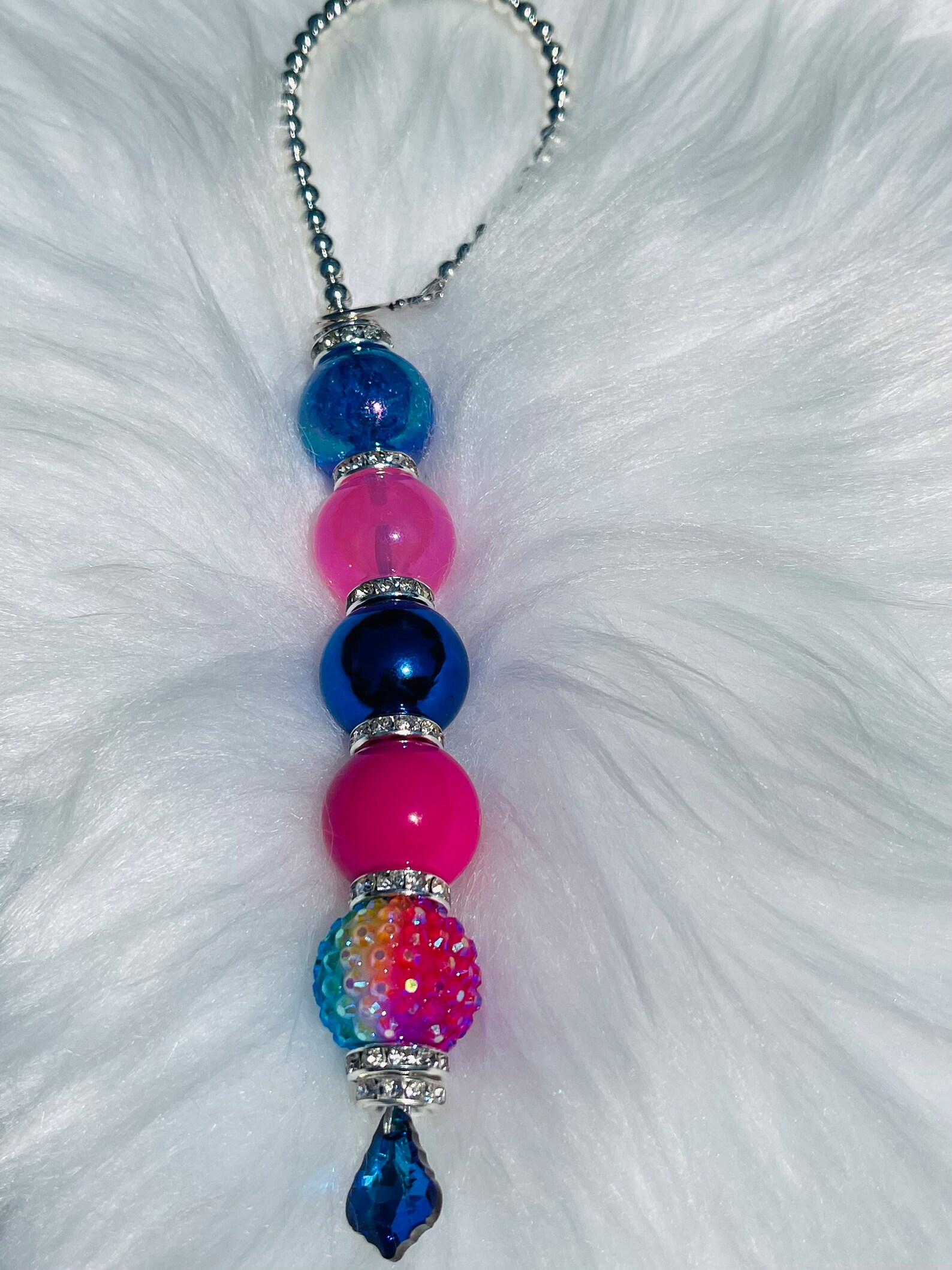 Beaded Car Charms, Rear View Mirror Dangles - Etsy