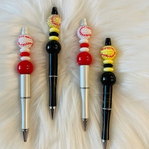 Baseball Pens, Softball Pens, Beaded Pens, Novelty Pens, Sports Pens ...