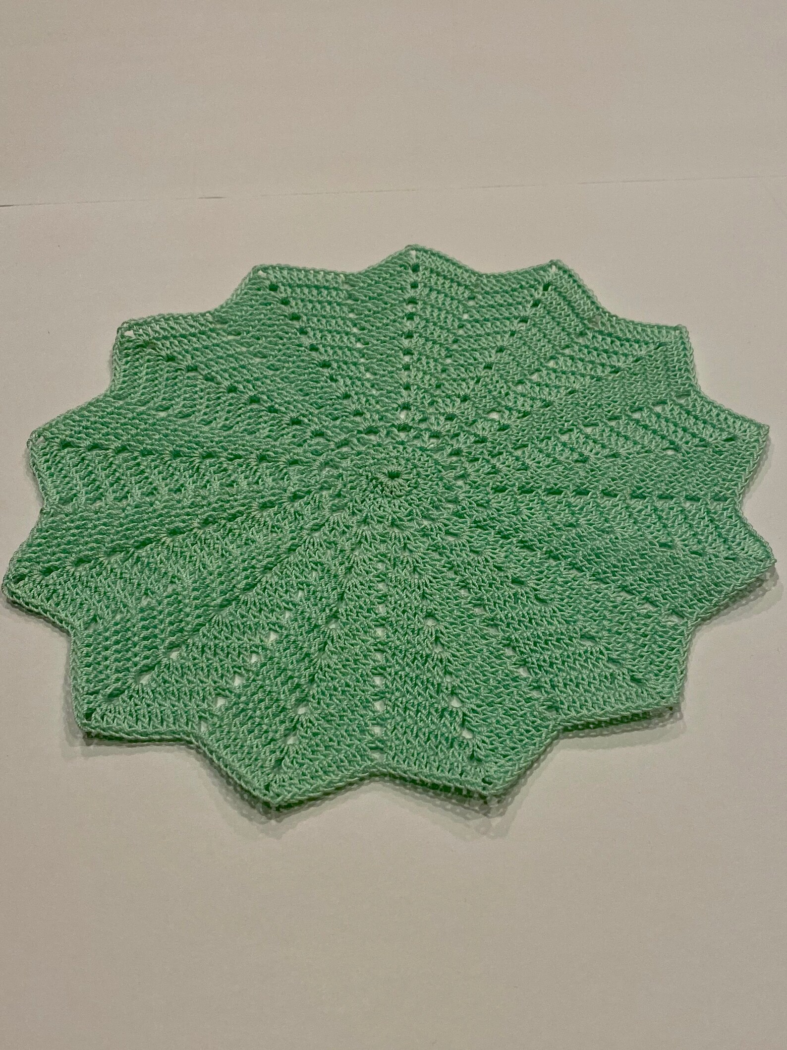 10 Inch, Mint Green Doily - Etsy