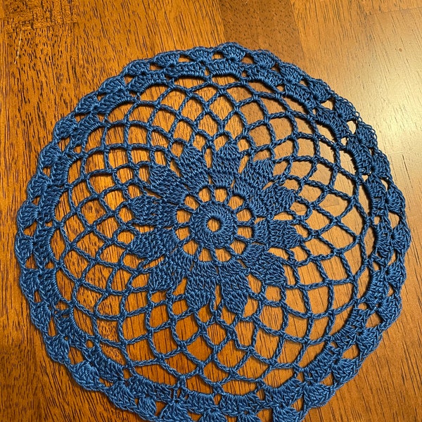 Blue Doilies - Etsy