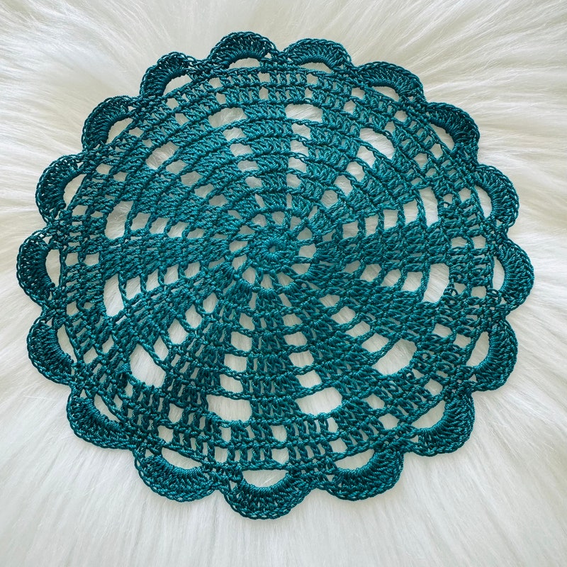 Blue Doilies - Etsy