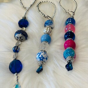 Beaded Car Charms, Rear View Mirror Dangles - Etsy