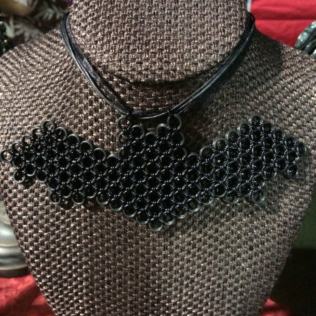 Bat Pendant - Chainmail, Gothic, Vampire, Bat, Halloween - Etsy