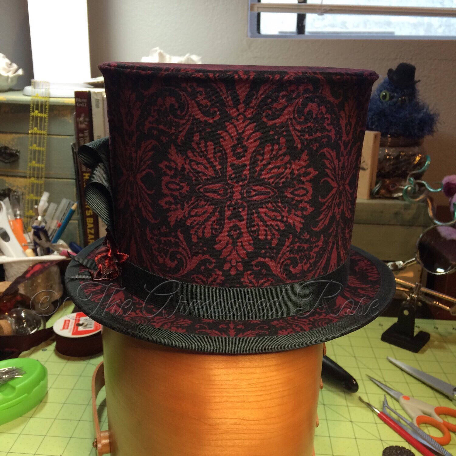 Vampire Hunter Top Hat, Cosplay, Gothic Formal, Victorian, Edwardian - Etsy