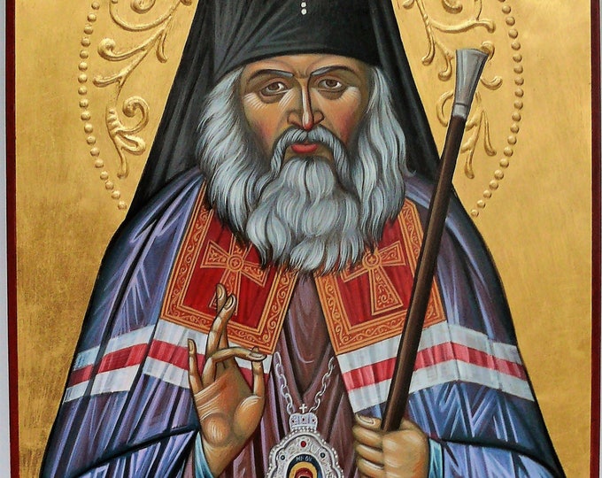St. John Maximovitch Hand Painted Icon, Holy Hierarch St. John of ...