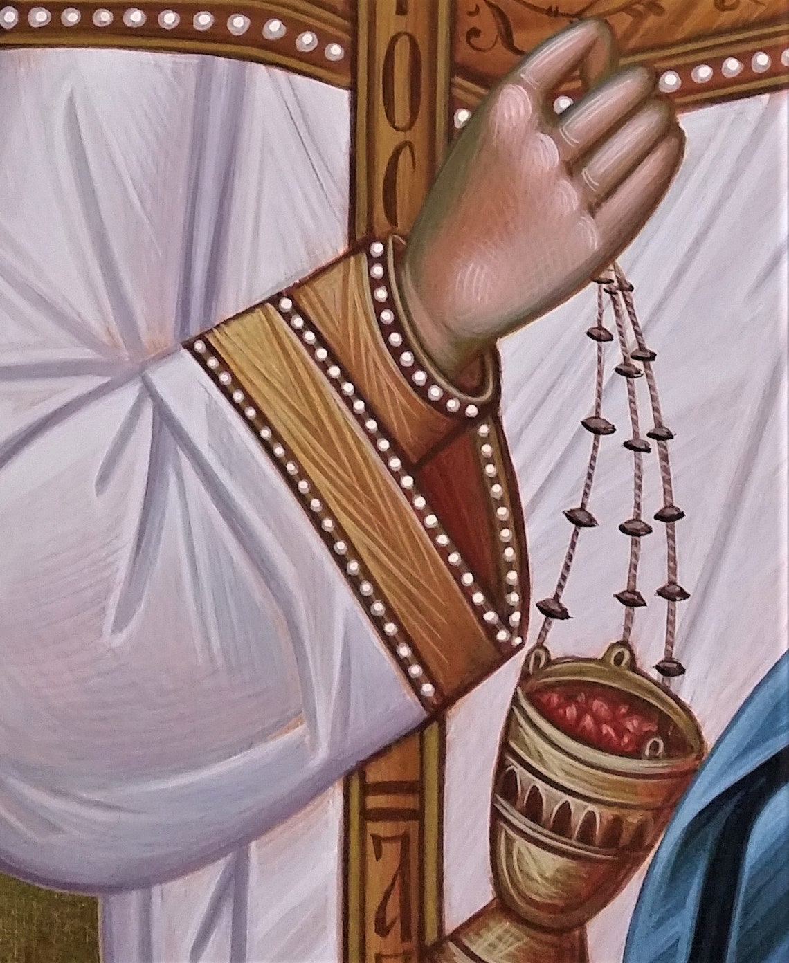 St Stephen Icon Hand Painted Icon Byzantine Icon Orthodox - Etsy