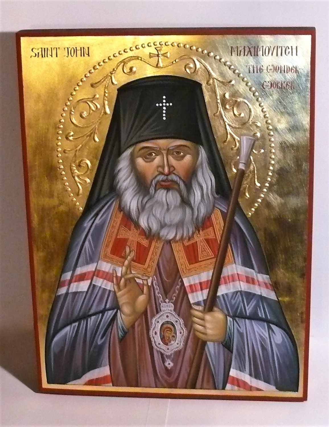 St. John Maximovitch icon, Holy Hierarch St. John of Shanghai and San ...