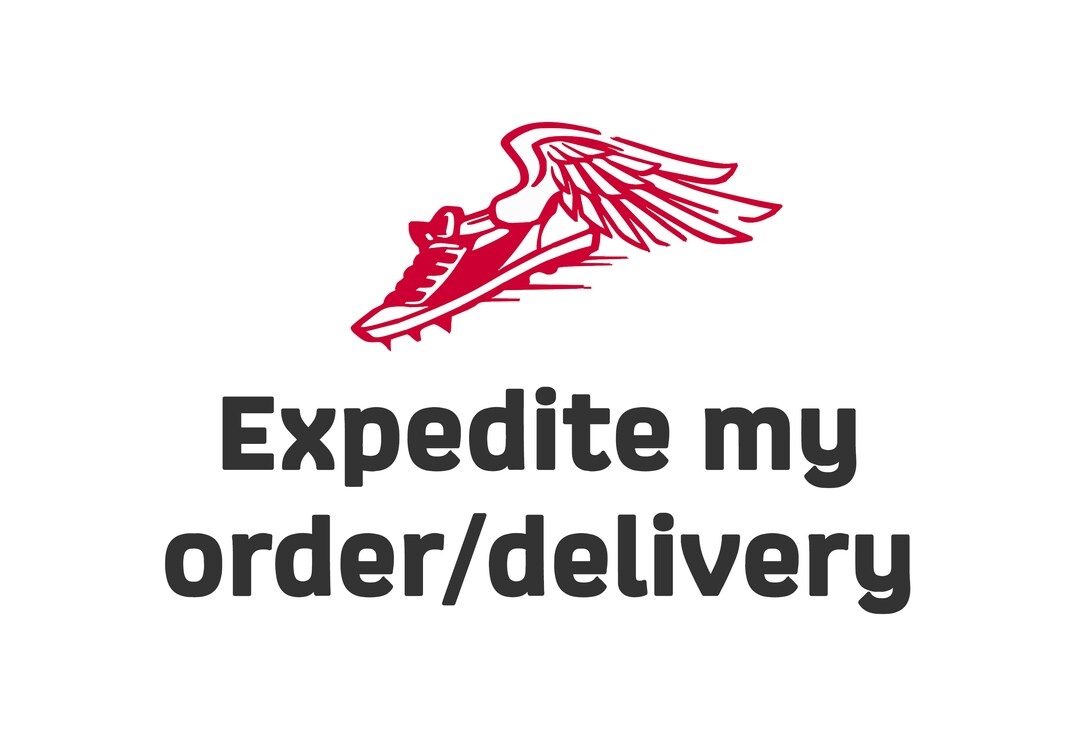 Expedite My Order/delivery - Etsy