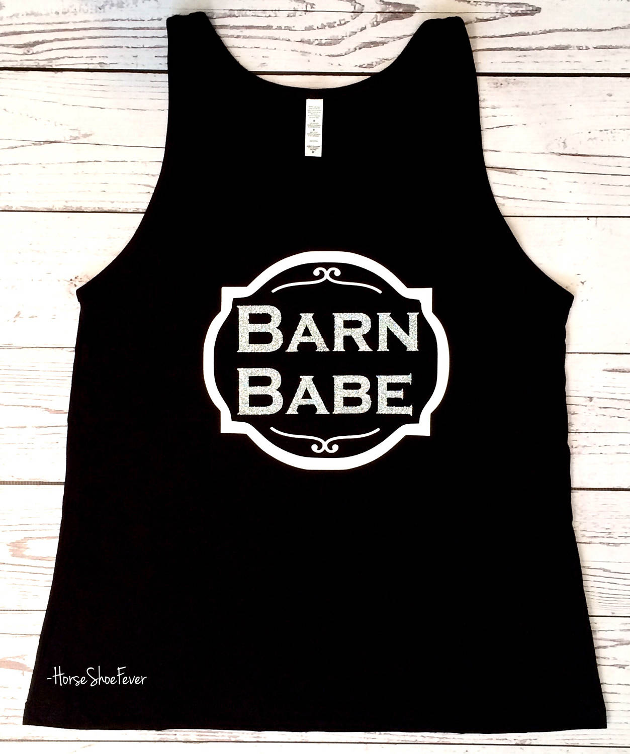 Barn Babe Cowgirl Tank Top, Western, Country, Farm, Ranch, Horse Tank ...