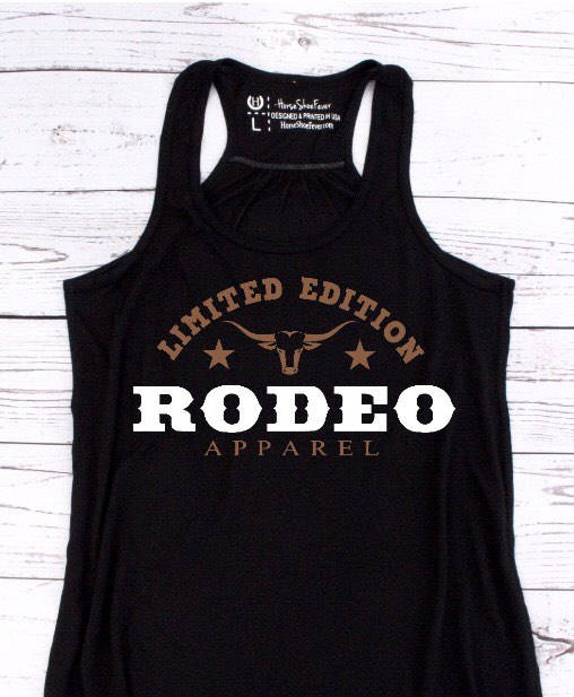 Western Rodeo Tank. Black Racerback, Cowgirl Swag, Western, Country ...